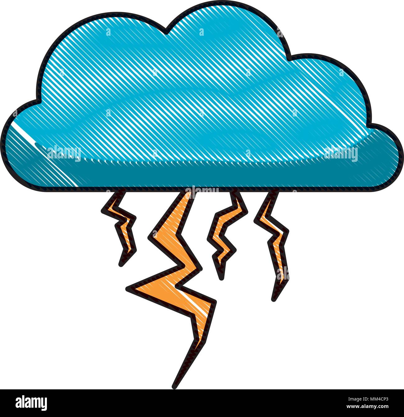 storm electric natural disaster Stock Vector Image & Art - Alamy