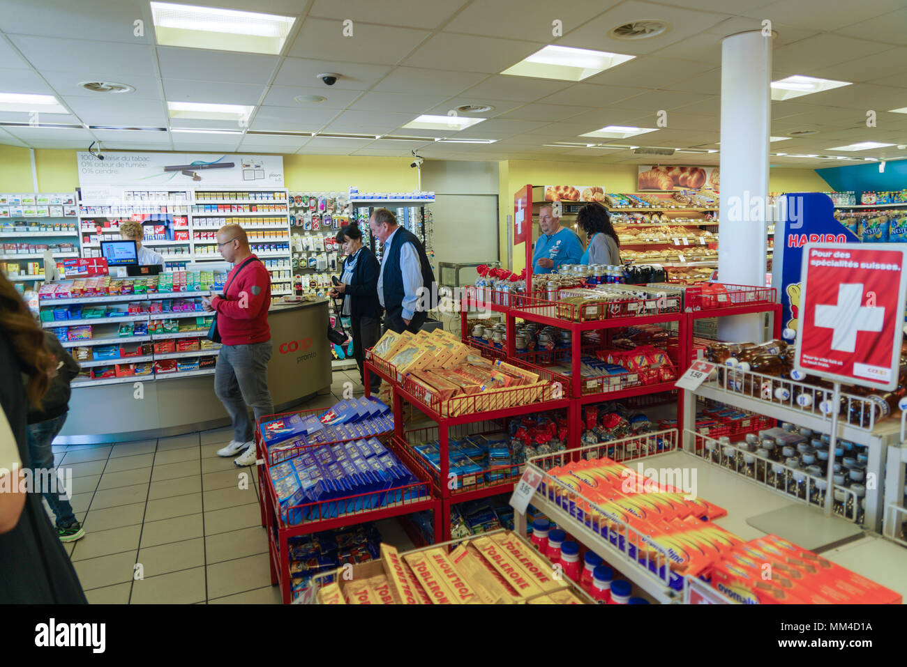 Migros supermarket switzerland hi-res stock photography and images - Alamy