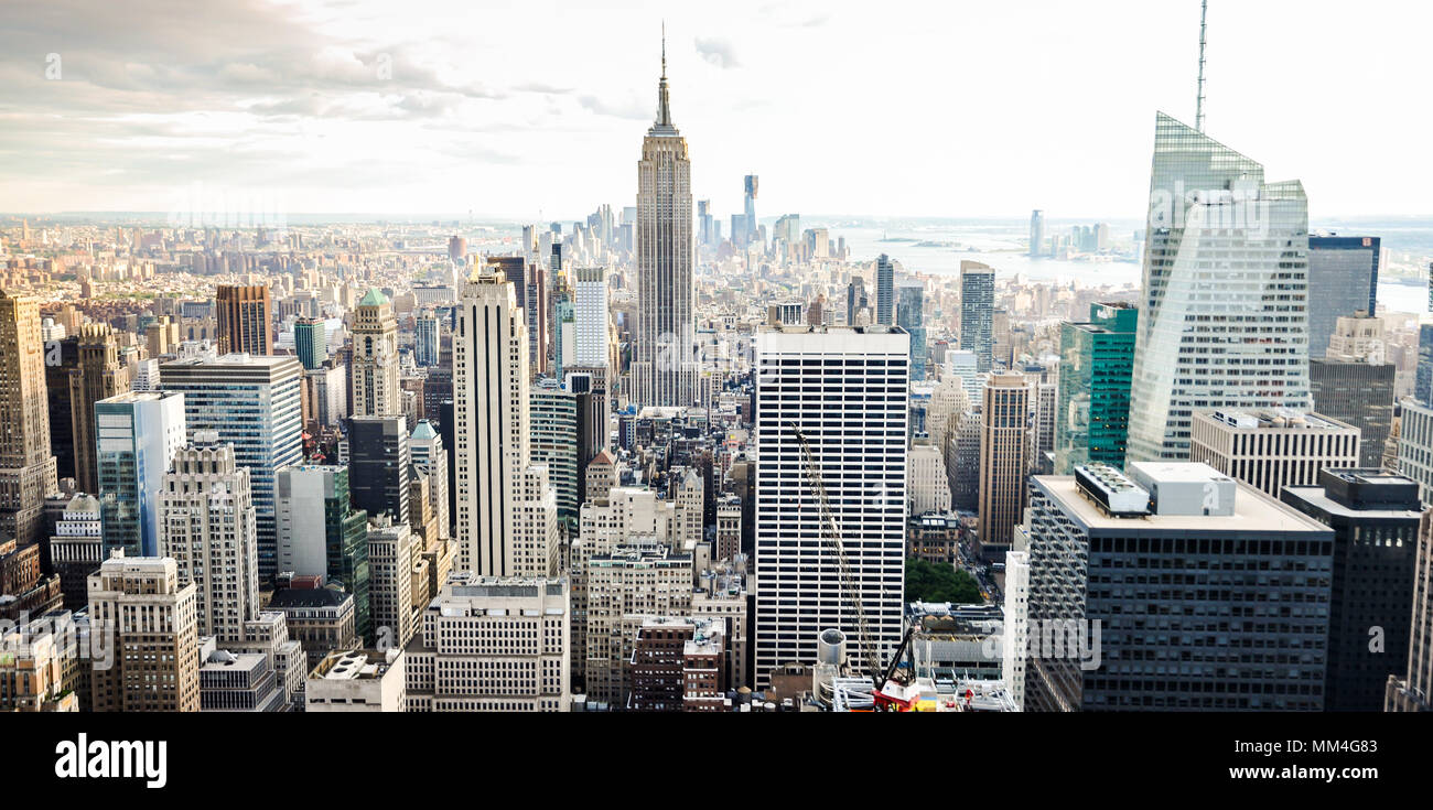New York skyline Stock Photo - Alamy