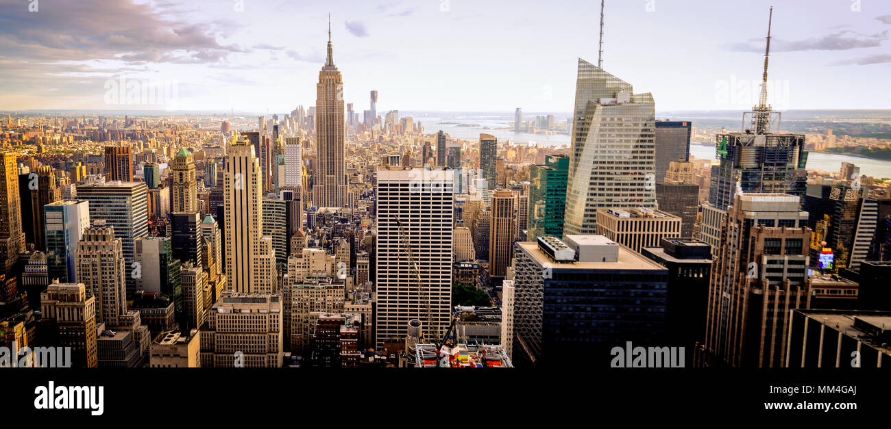 New York skyline Stock Photo - Alamy