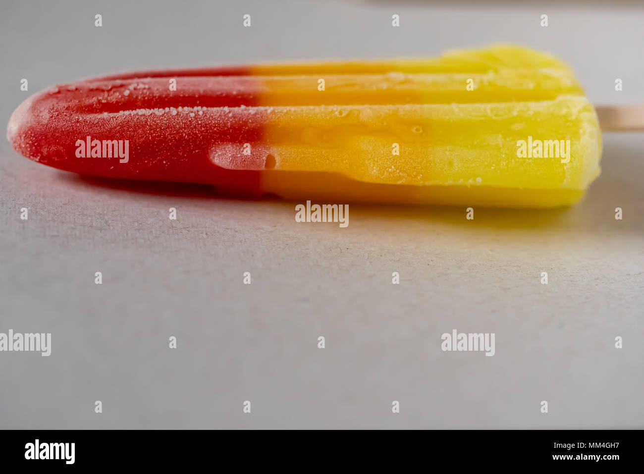 Rocket shaped ice lolly Stock Photo - Alamy