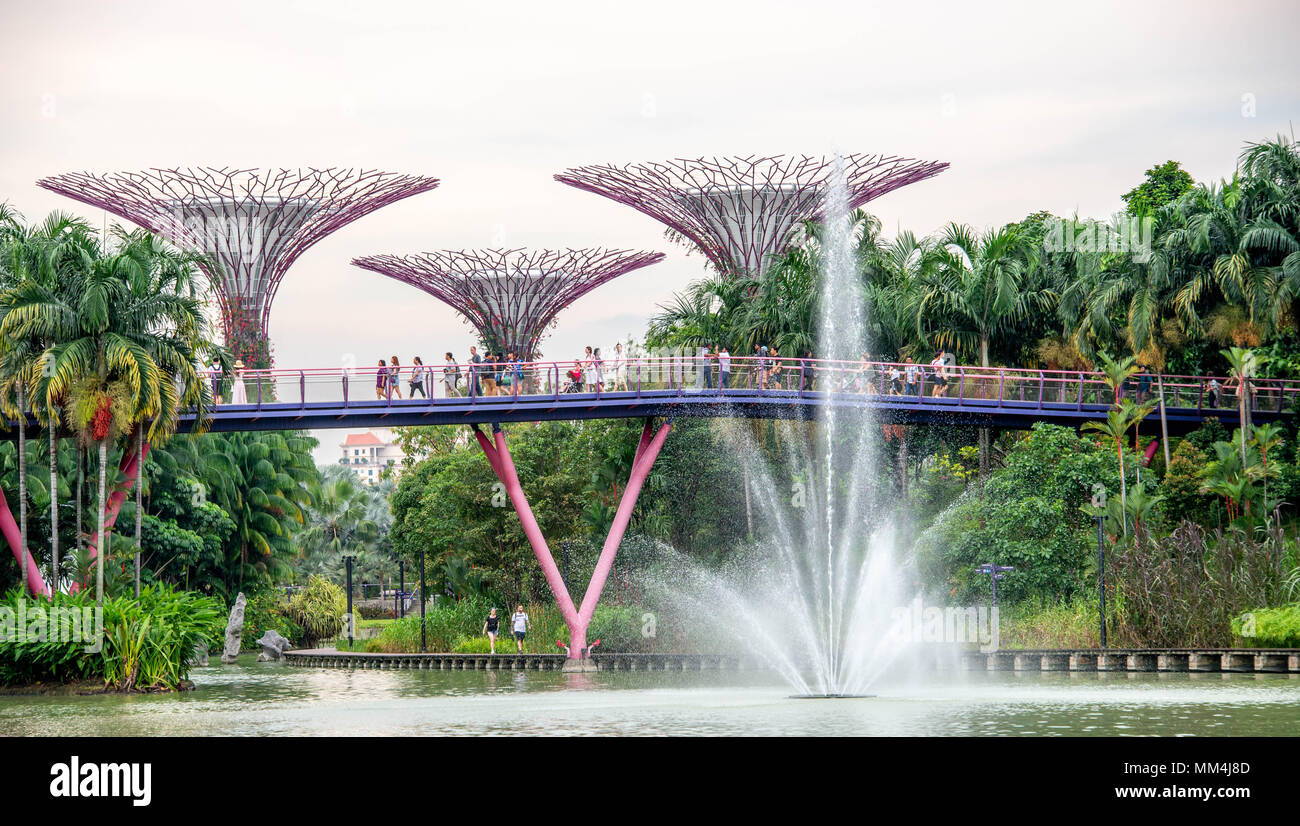 Solar Powered Supertree High Resolution Stock Photography and Images ...