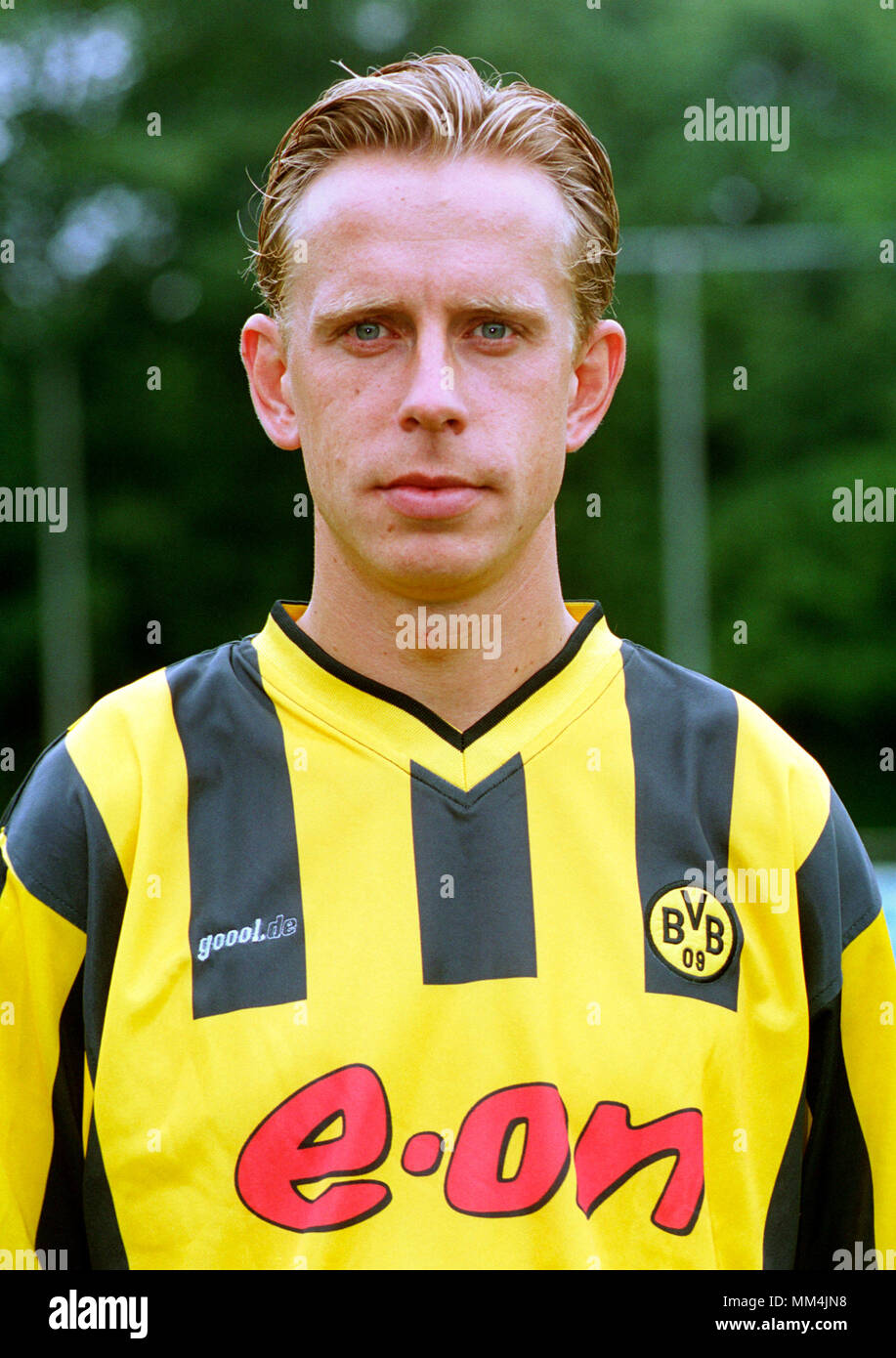 Football: Dortmund Germany 10.7.2001, Team portraits of German ...