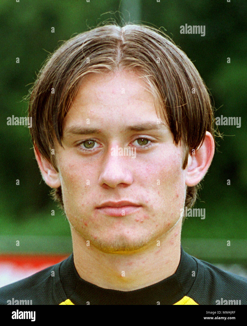 Football: Dortmund Germany 10.7.2001, Team portraits of German ...