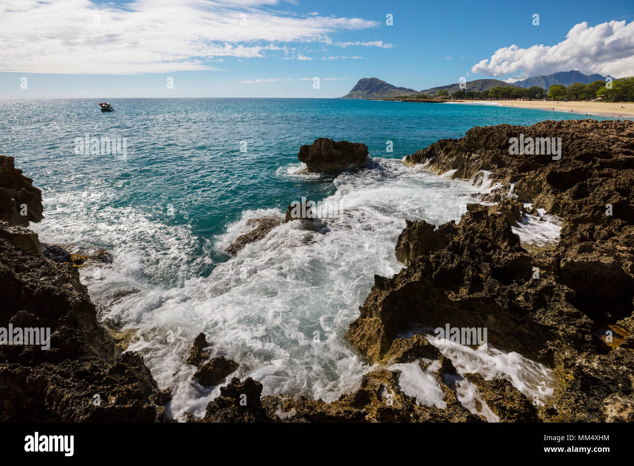 Beautiful landscapes in Oahu island, Hawaii Stock Photo - Alamy