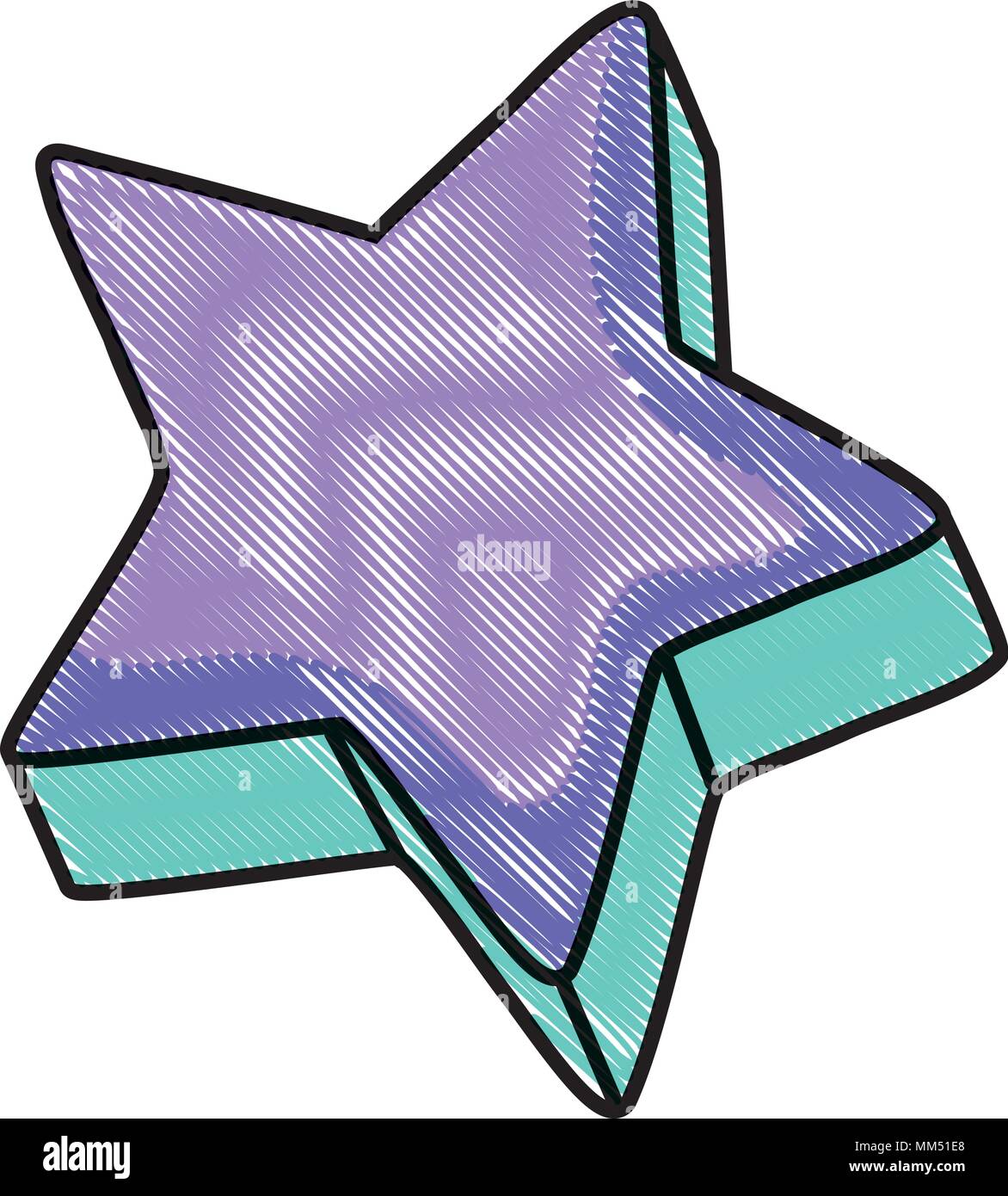 cute star icon over white background, vector illustration Stock Vector ...