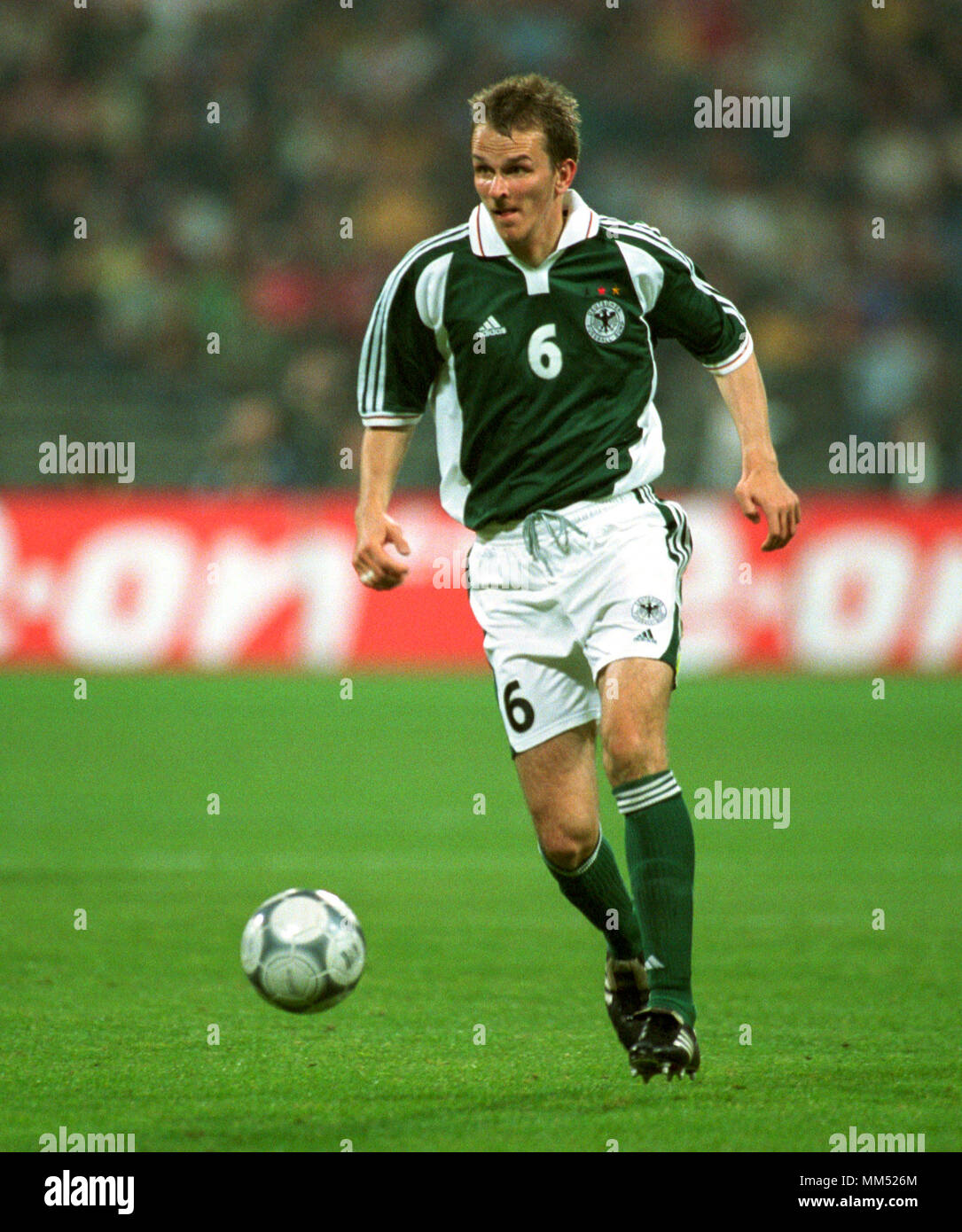 Football: Olympia Stadion Munich Germany 1.9.2001, FIFA World Cup 2002 ...