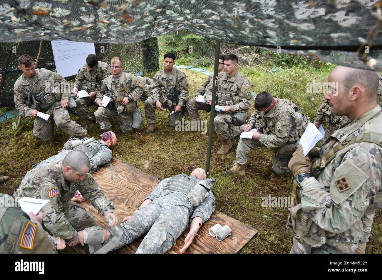 U.S. Soldiers with the 2nd Cavalry Regiment (2nd CR) and the 3rd ...