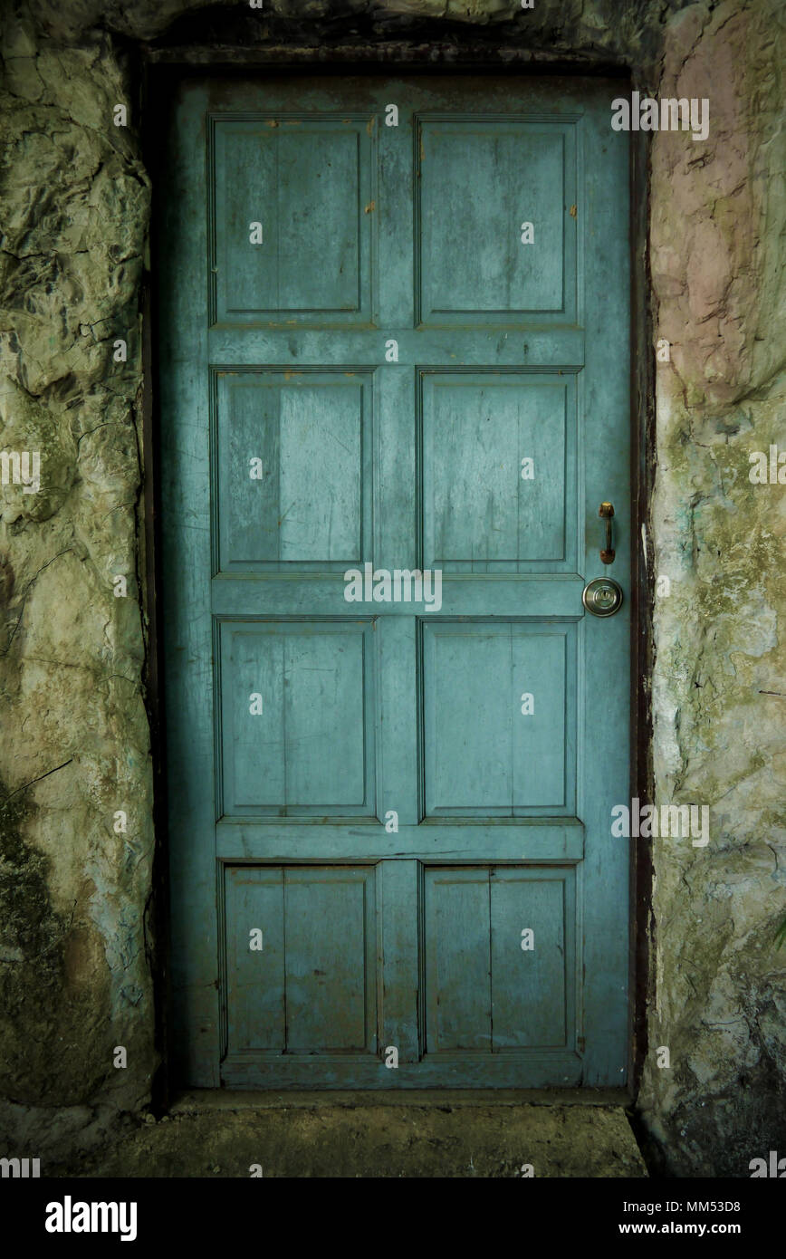 Rundown french window hi-res stock photography and images - Alamy