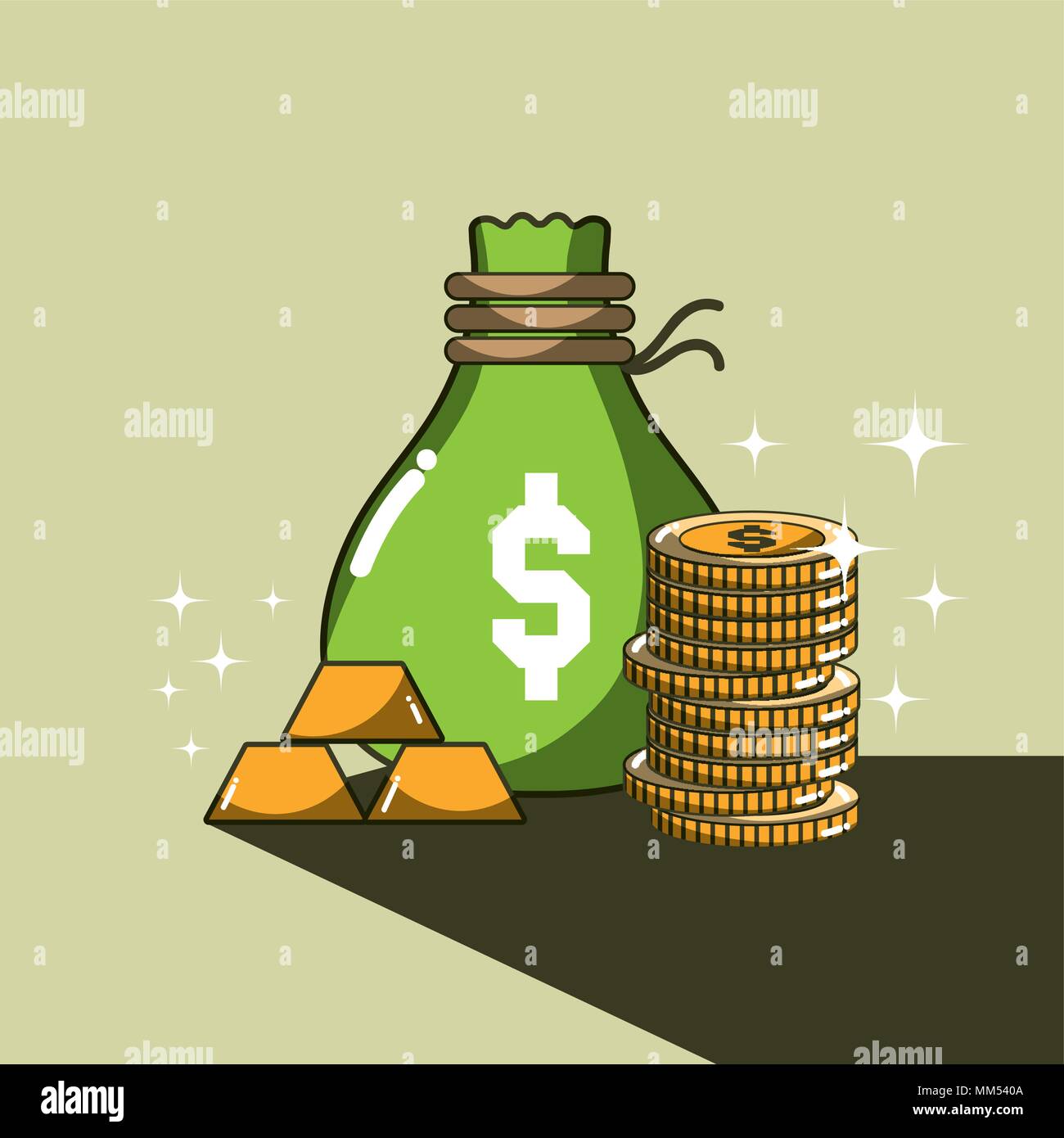 Money and savings cartoons Stock Vector Image & Art - Alamy
