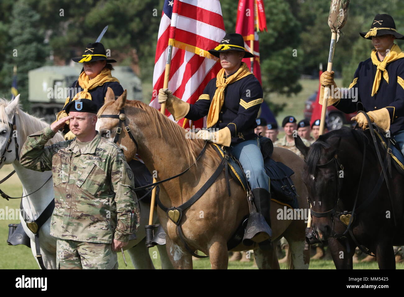 Sgt. Maj. Brad Anderson, operations sergeant major with 71st Ordnance ...