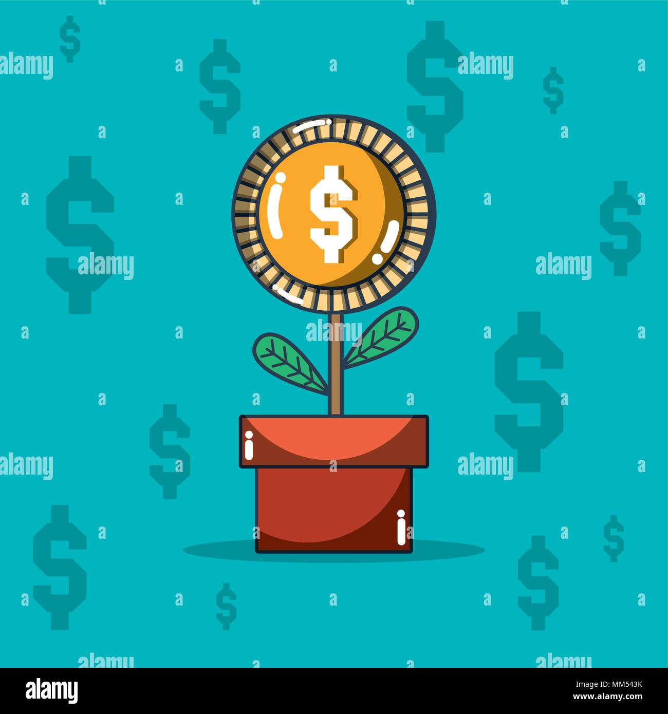 Money and savings cartoons Stock Vector Image & Art - Alamy