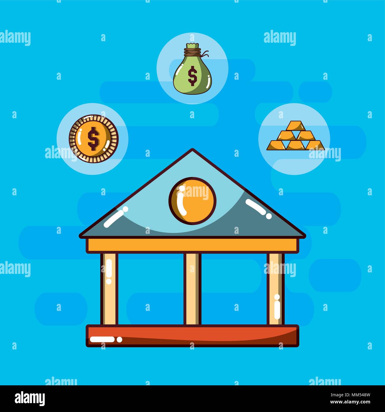 Money and bank services Stock Vector Image & Art - Alamy