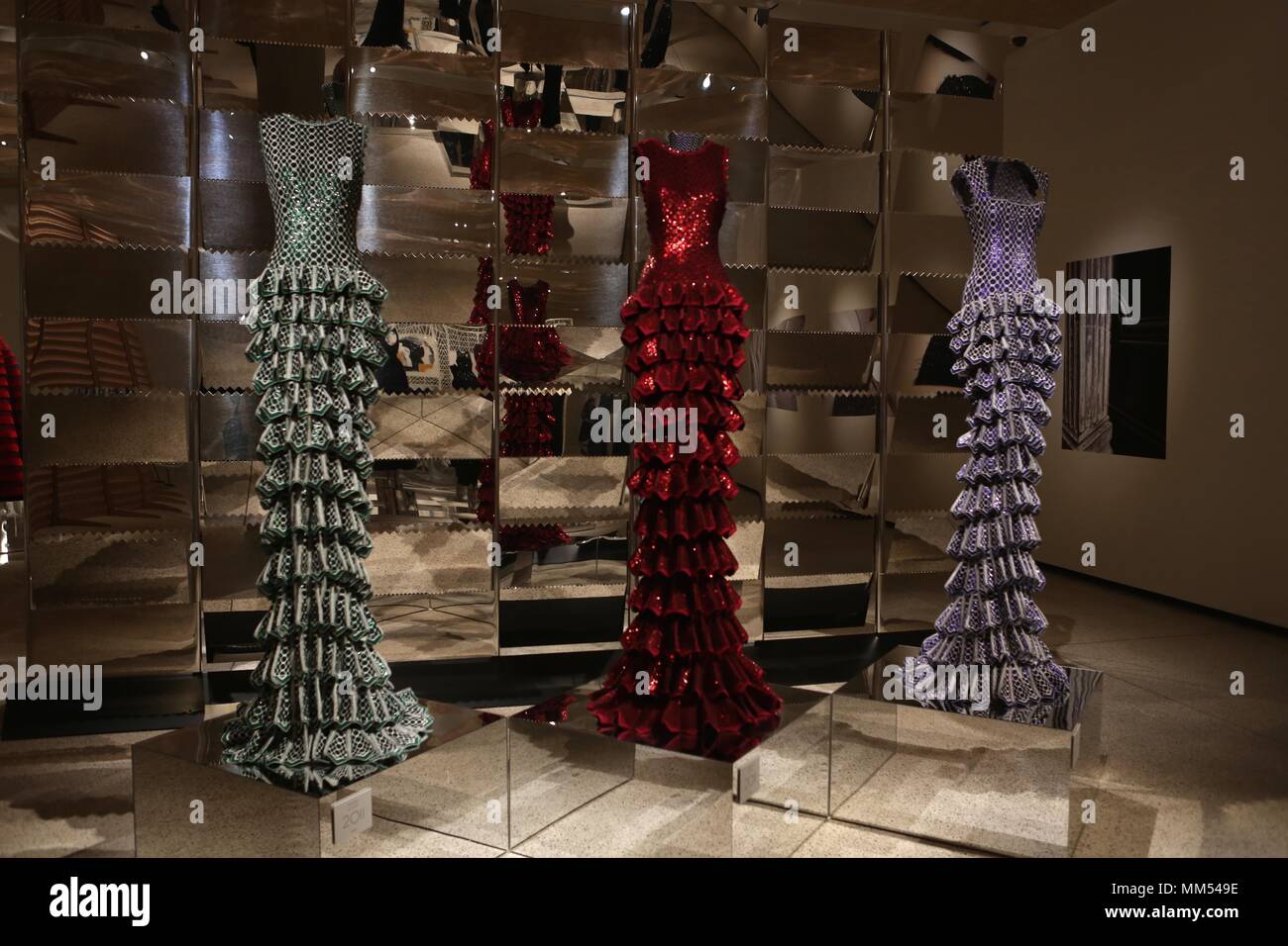 Azzedine Alaia The Couturier ,The design museum ,london ,England Stock ...