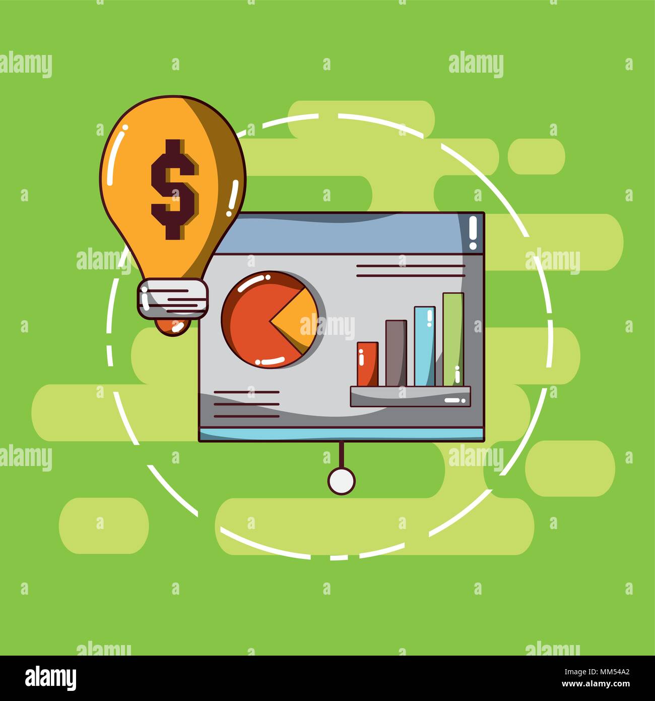 Statistics and money Stock Vector Image & Art - Alamy