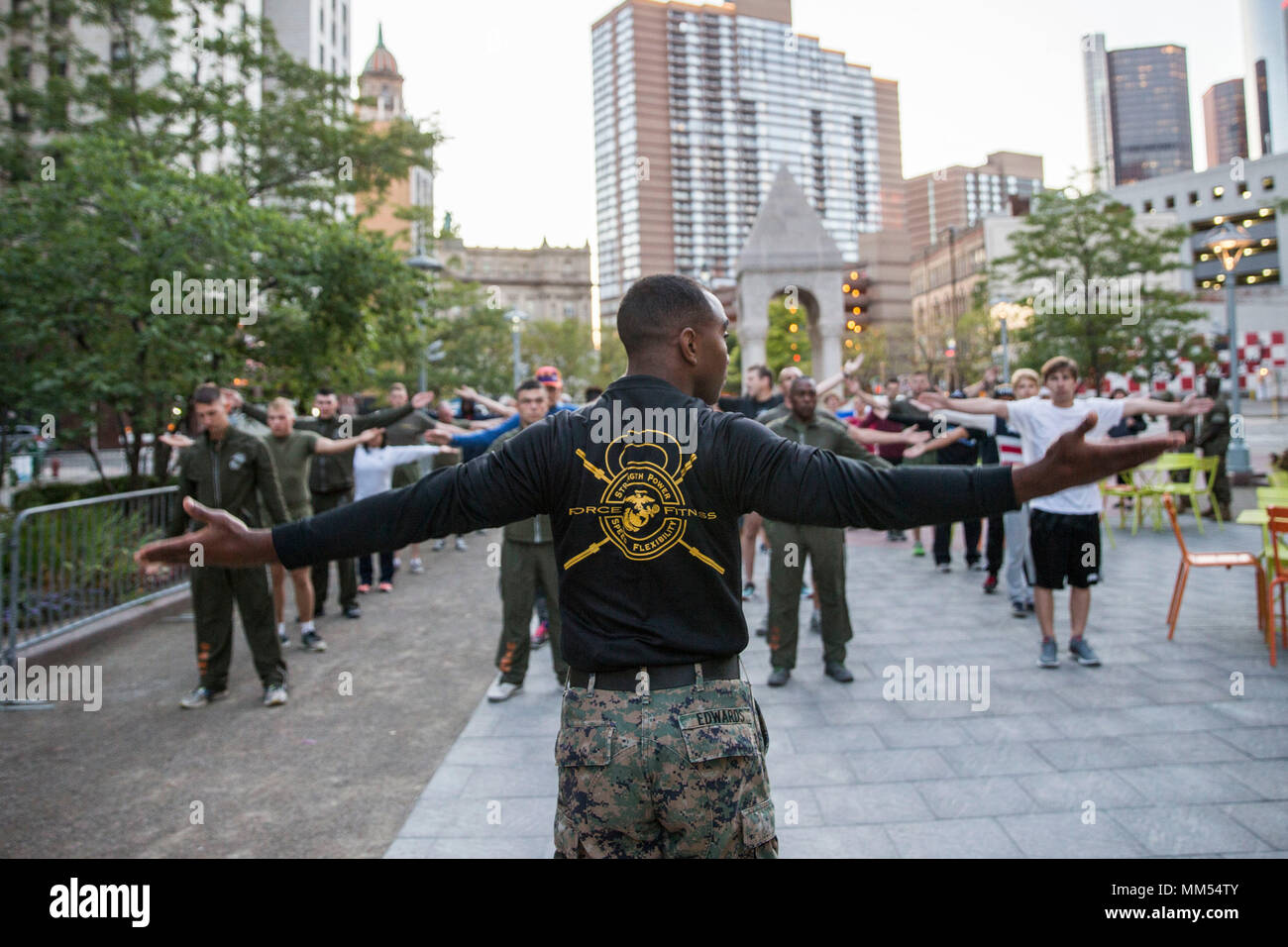U.S. Marine Corps Staff Sgt. Carey D. Edwards, a martial arts ...