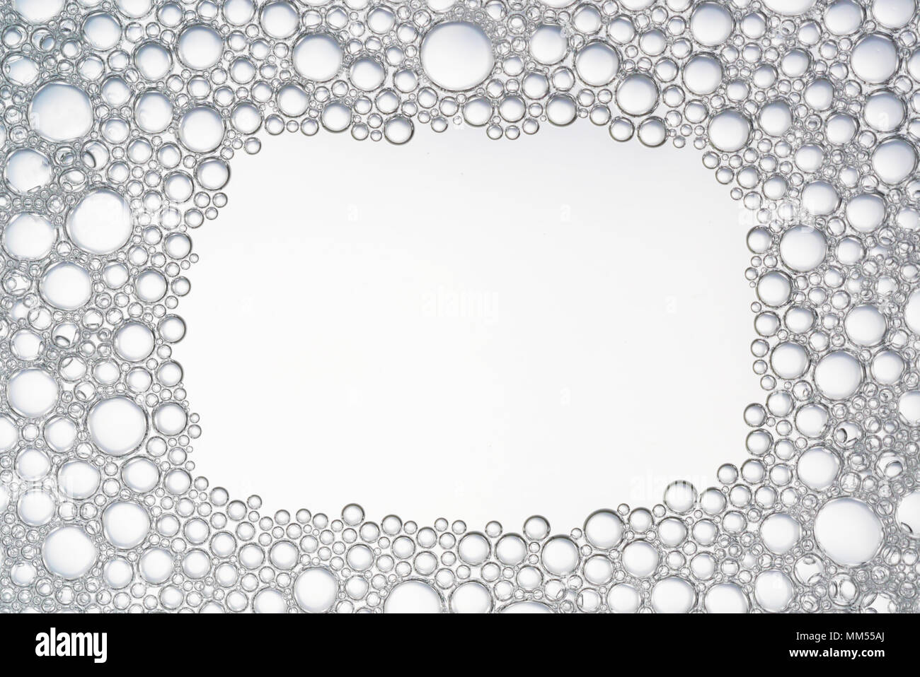 White bubbles background Stock Photo - Alamy