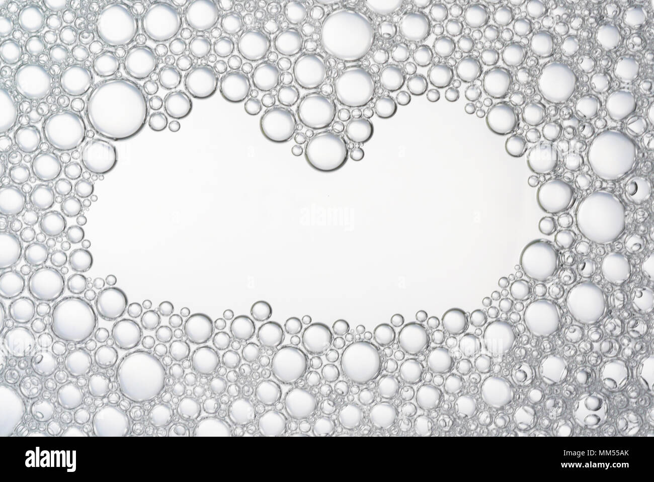 White bubbles background Stock Photo - Alamy