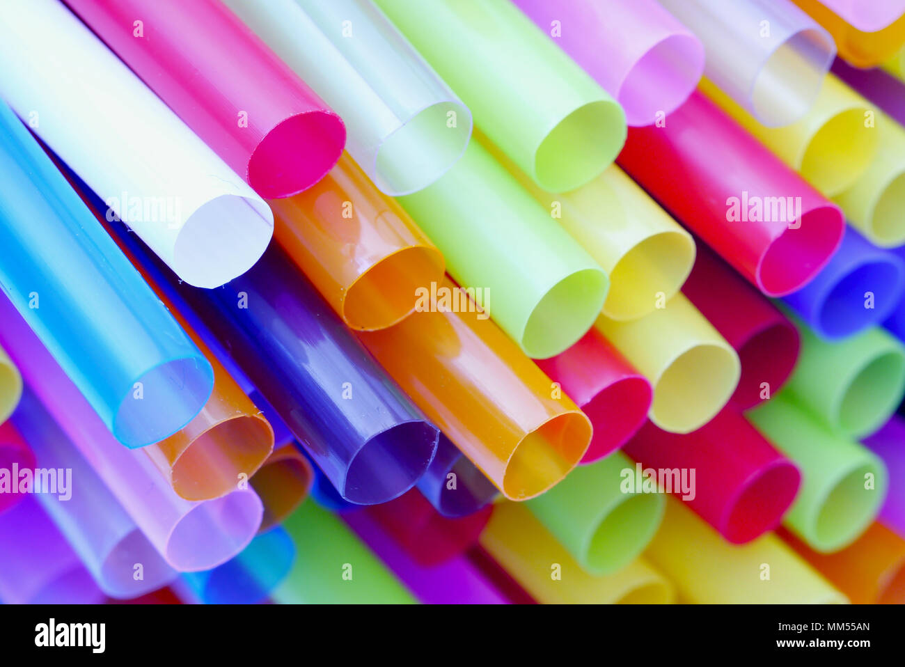 Colorful drinking straws background Stock Photo - Alamy