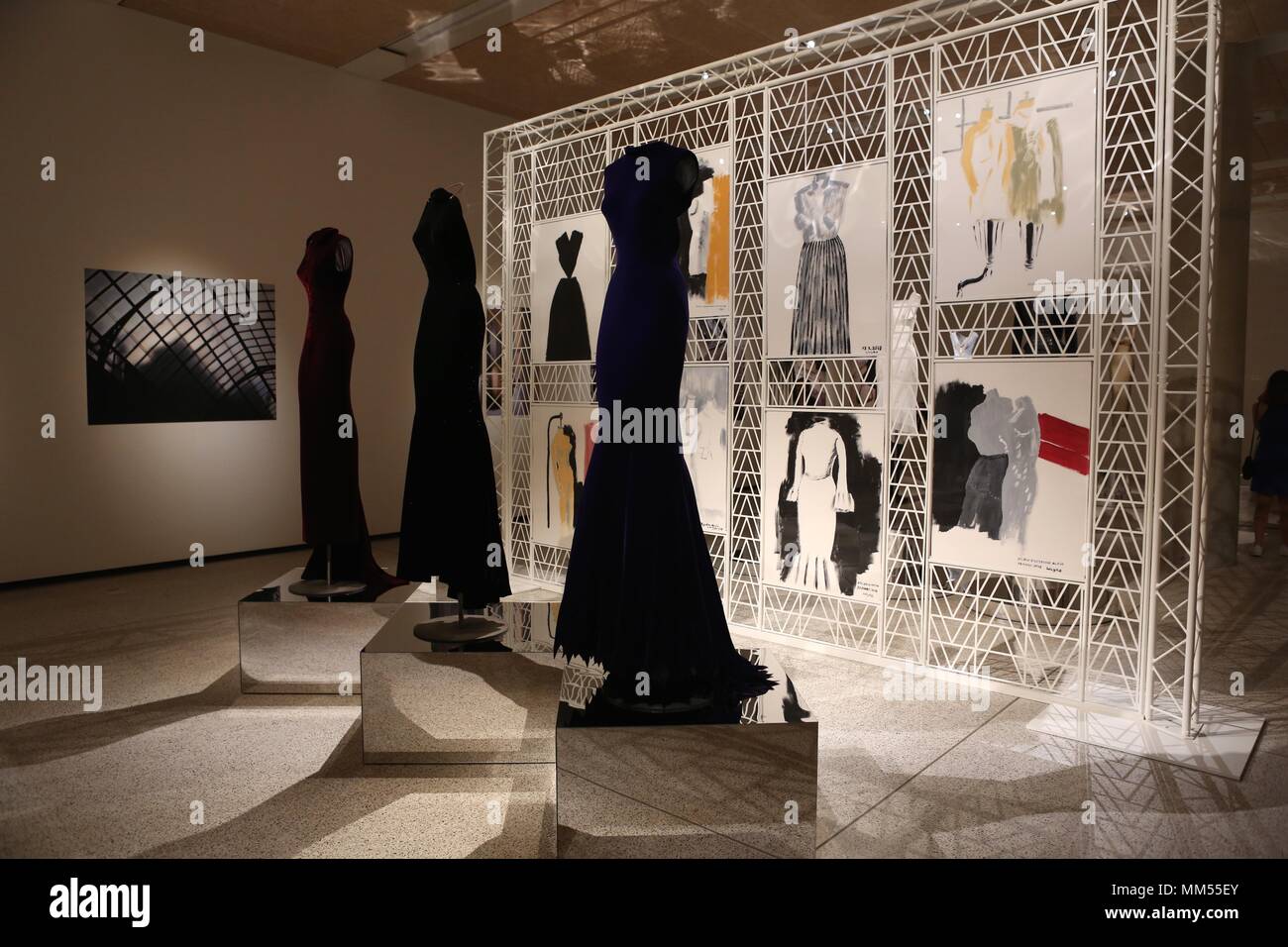 Azzedine Alaia The Couturier ,The design museum ,london ,England Stock ...