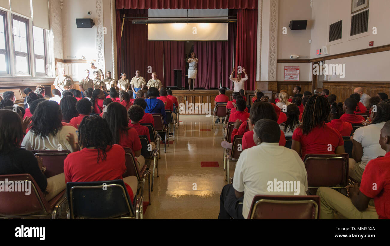 Cindy Lang Principal Of Ralph J Bunche Preparatory Academy Addresses