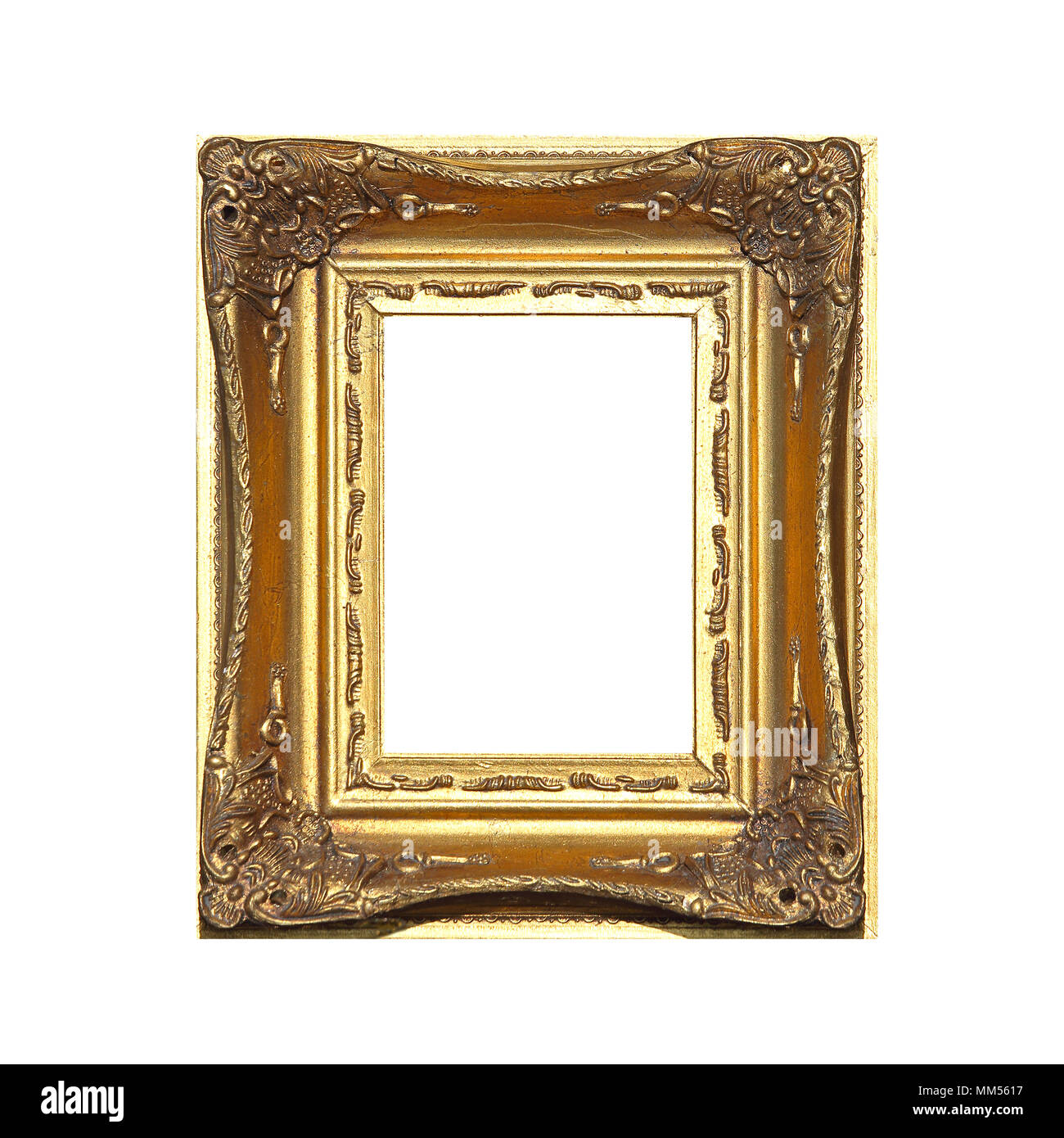Medieval golden frame hi-res stock photography and images - Alamy
