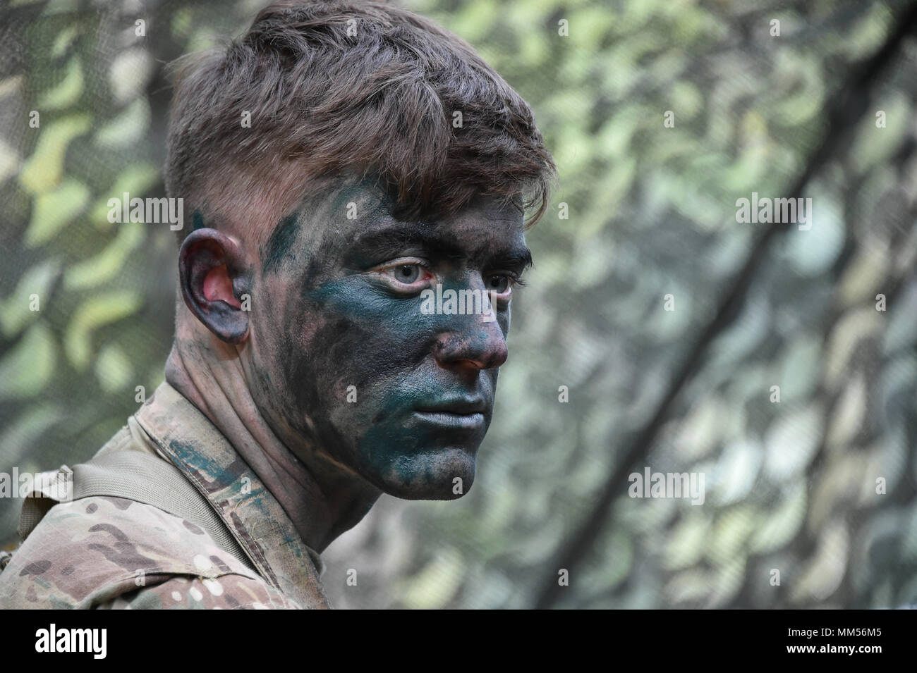 U.S. Army 1st Lt. Kyle Gaskill with Company C, 1st Battalion, 66th ...