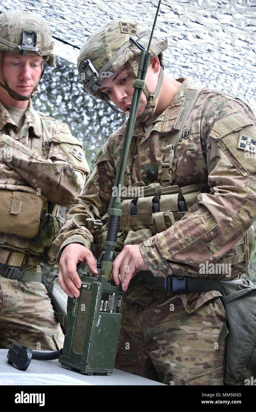 U.S. Army Staff Sgt. Richard Wallace with Company C, 1st Battalion ...