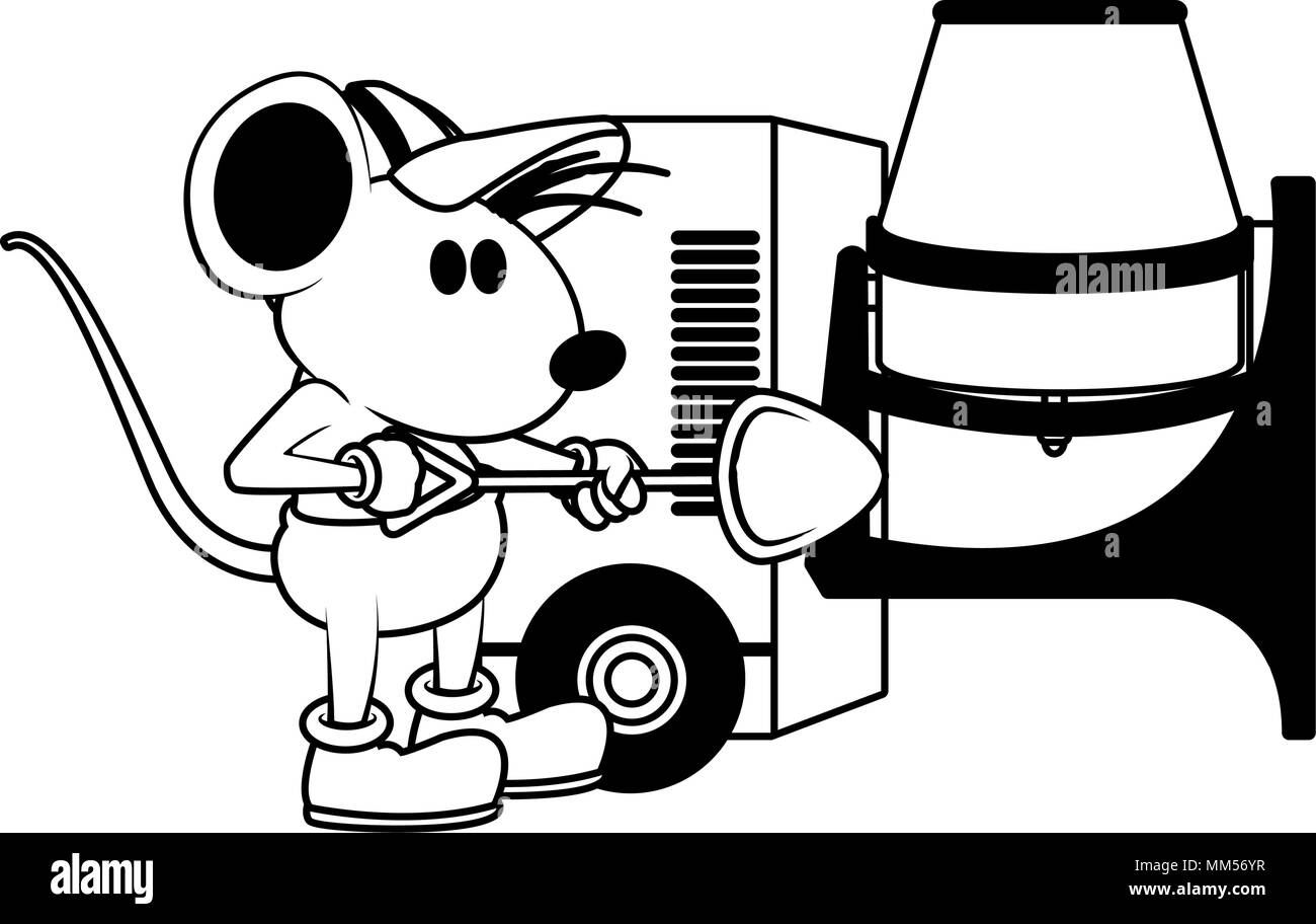 Animal builder Black and White Stock Photos & Images - Alamy