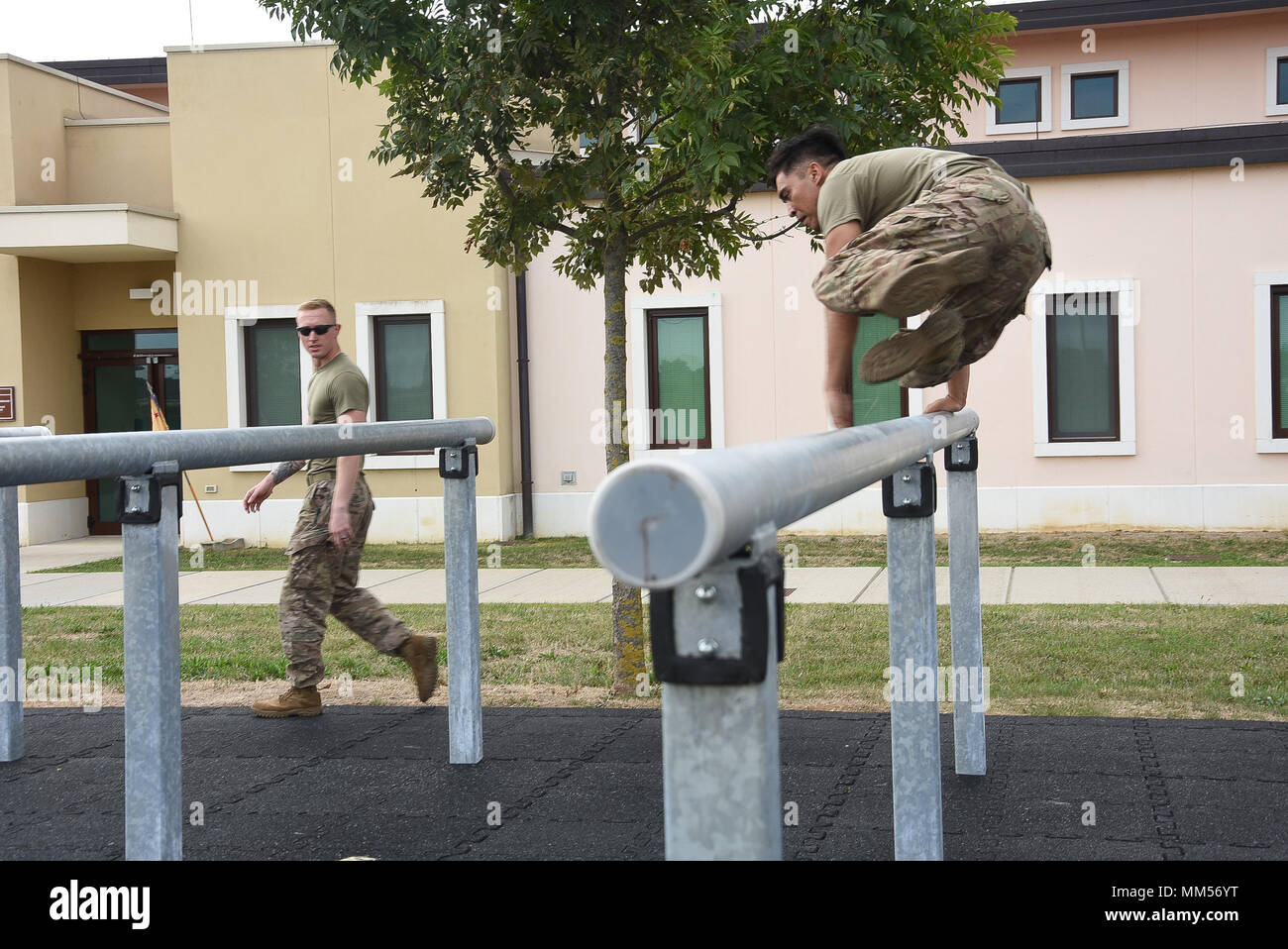 U.S. Army Paratroopers from the 173rd Airborne Brigade conduct utilize ...