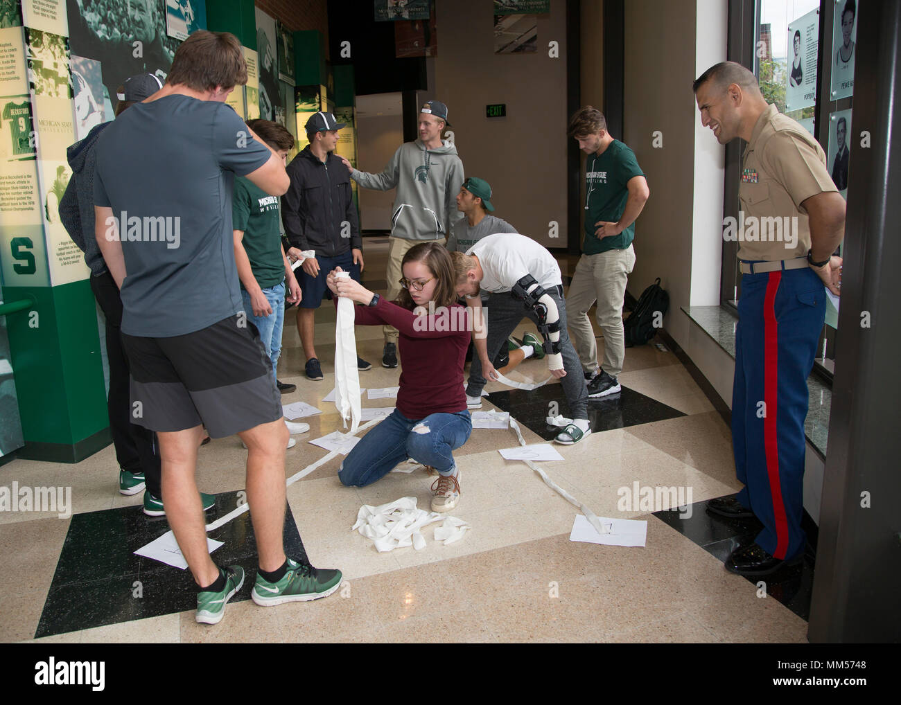 Marine corps leadership seminar hi-res stock photography and images - Alamy