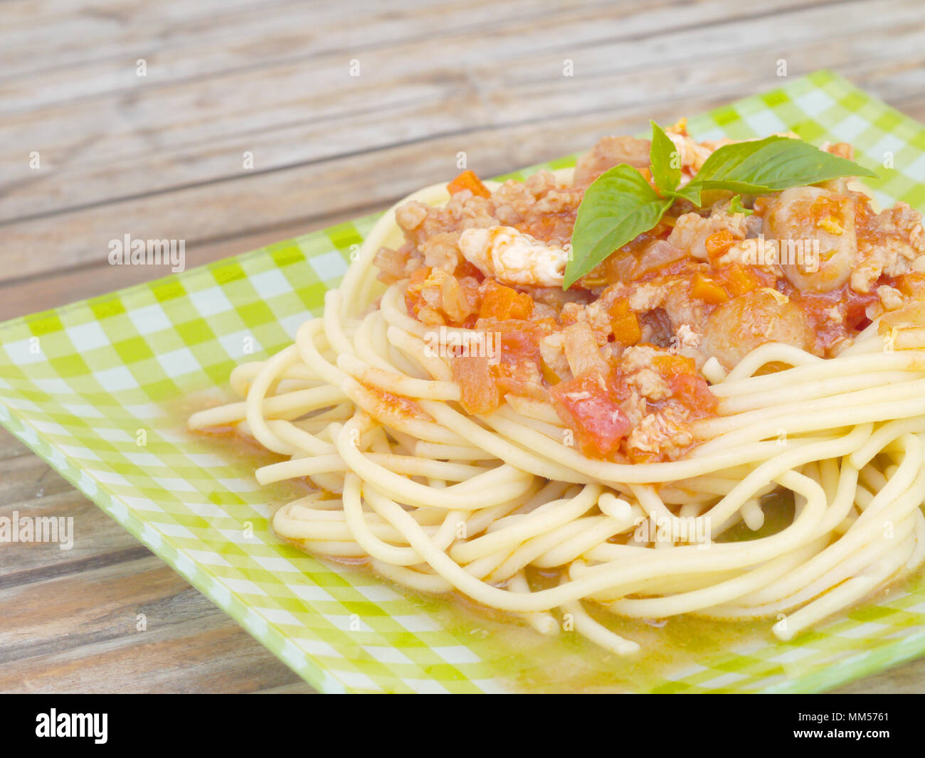 spaghetti old retro vintage style Stock Photo - Alamy