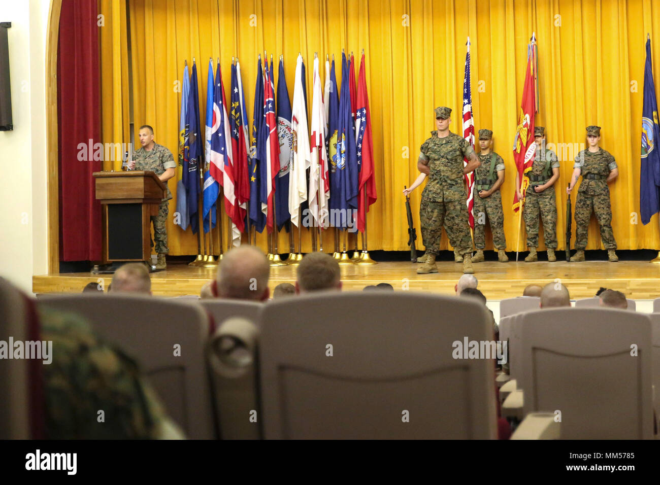Col. Brian M. Howlett (left), commanding officer, III Marine ...