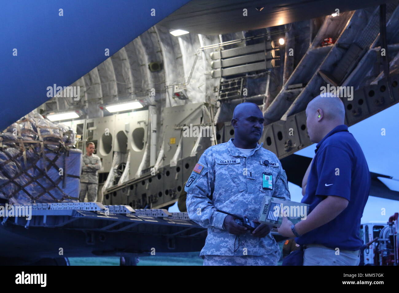 Virgin Islands National Guard Chief Warrant Officer 4 Fabian Claxton ...