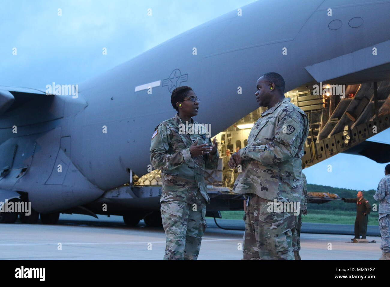 Virgin Islands National Guard Capt. Wanda Williams, Joint, Reception ...