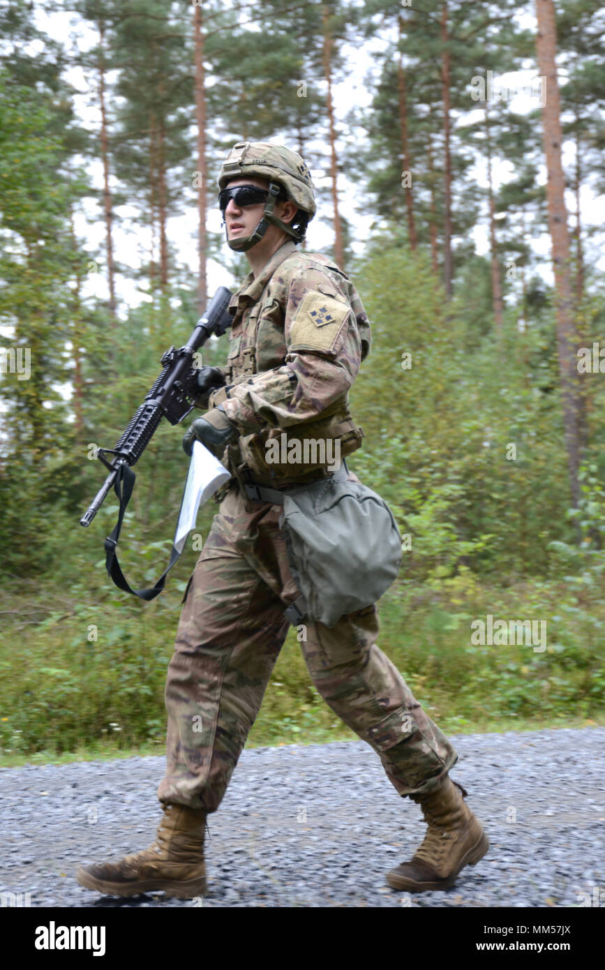 U.S. Army Pvt. Daniel Delia with Company C, 1st Battalion, 68th Armor ...