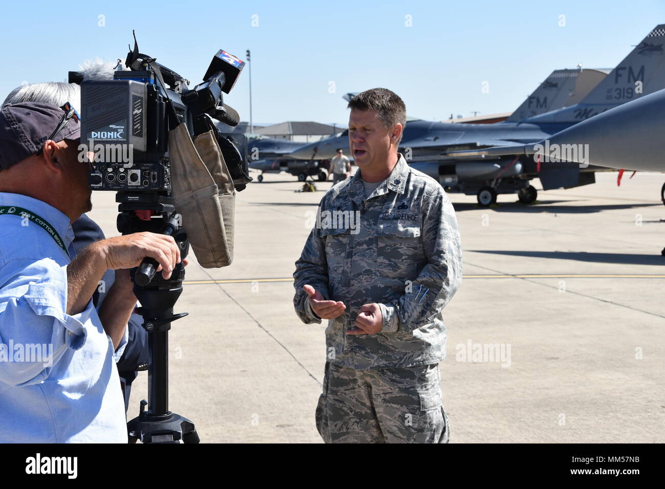 Air Force Reservist Lt. Col. William McLeod, 482nd Aircraft Maintenance ...