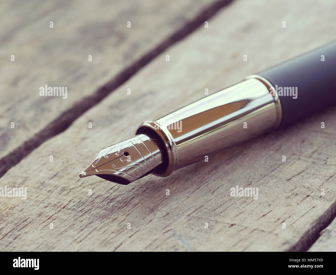 pen retro vintage style Stock Photo - Alamy