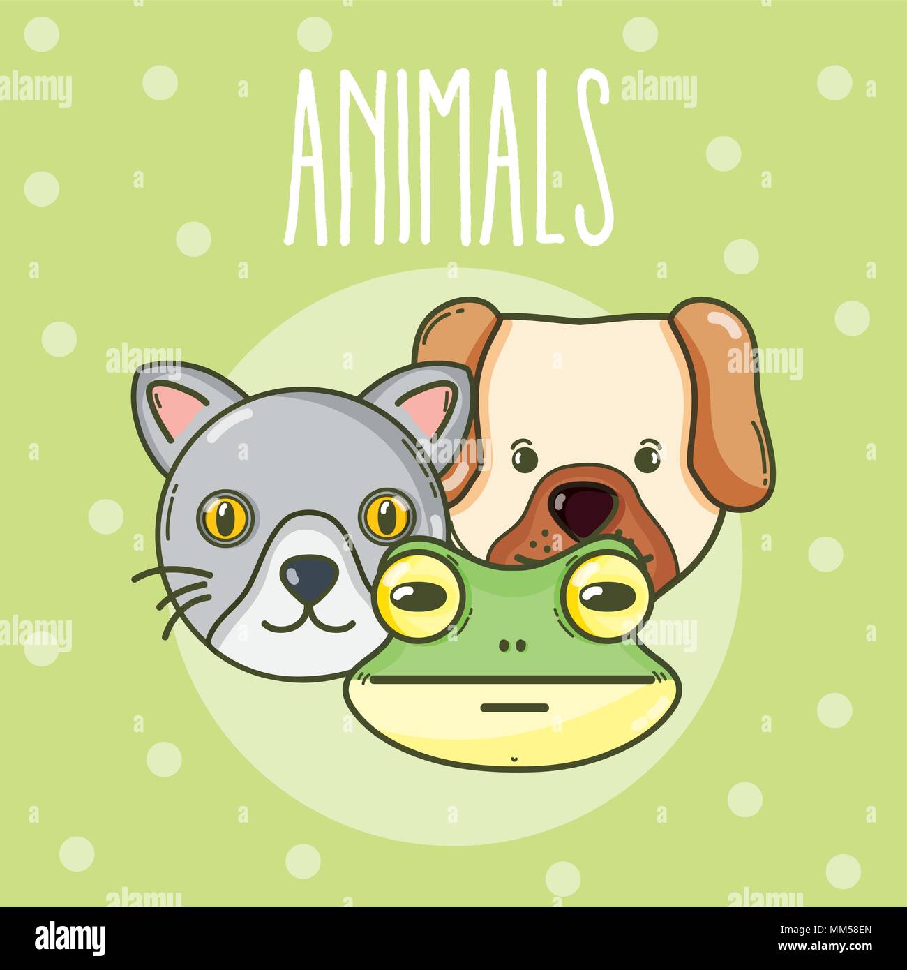 Wild animals cartoons Stock Vector Image & Art - Alamy