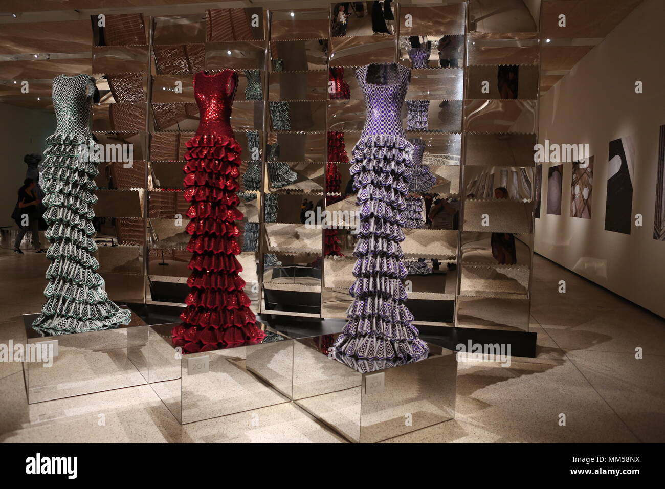 Azzedine Alaia The Couturier ,The design museum ,london ,England Stock ...