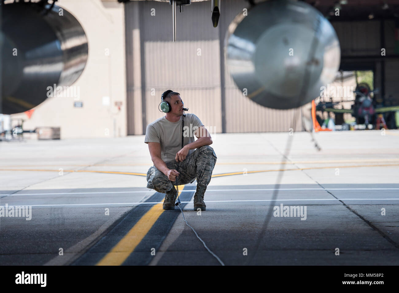 Tech. Sgt. Joel Kirscher, 476th Maintenance Squadron crew chief ...