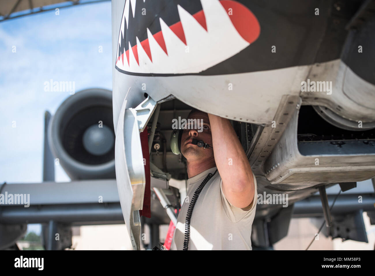 Tech. Sgt. Joel Kirscher, 476th Maintenance Squadron crew chief ...