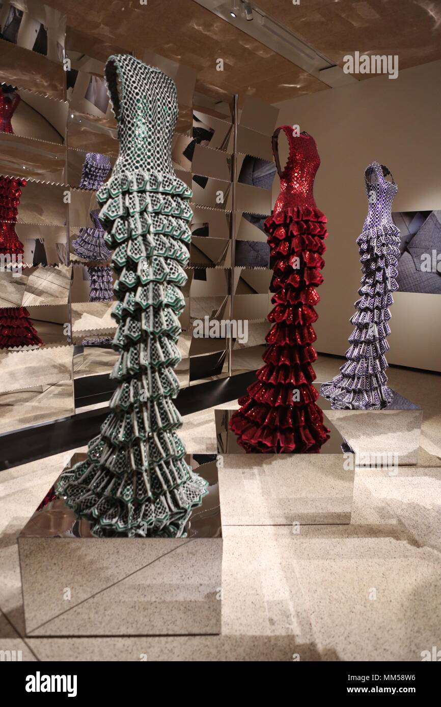 Azzedine Alaia The Couturier ,The design museum ,london ,England Stock ...