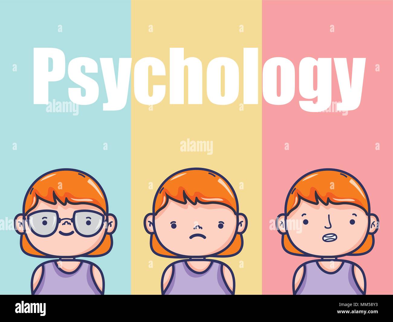 Childrens psychology cartoons Stock Vector Image & Art - Alamy