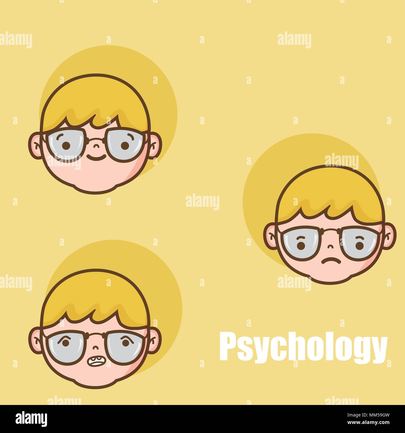 Childrens psychology cartoons Stock Vector Image & Art - Alamy