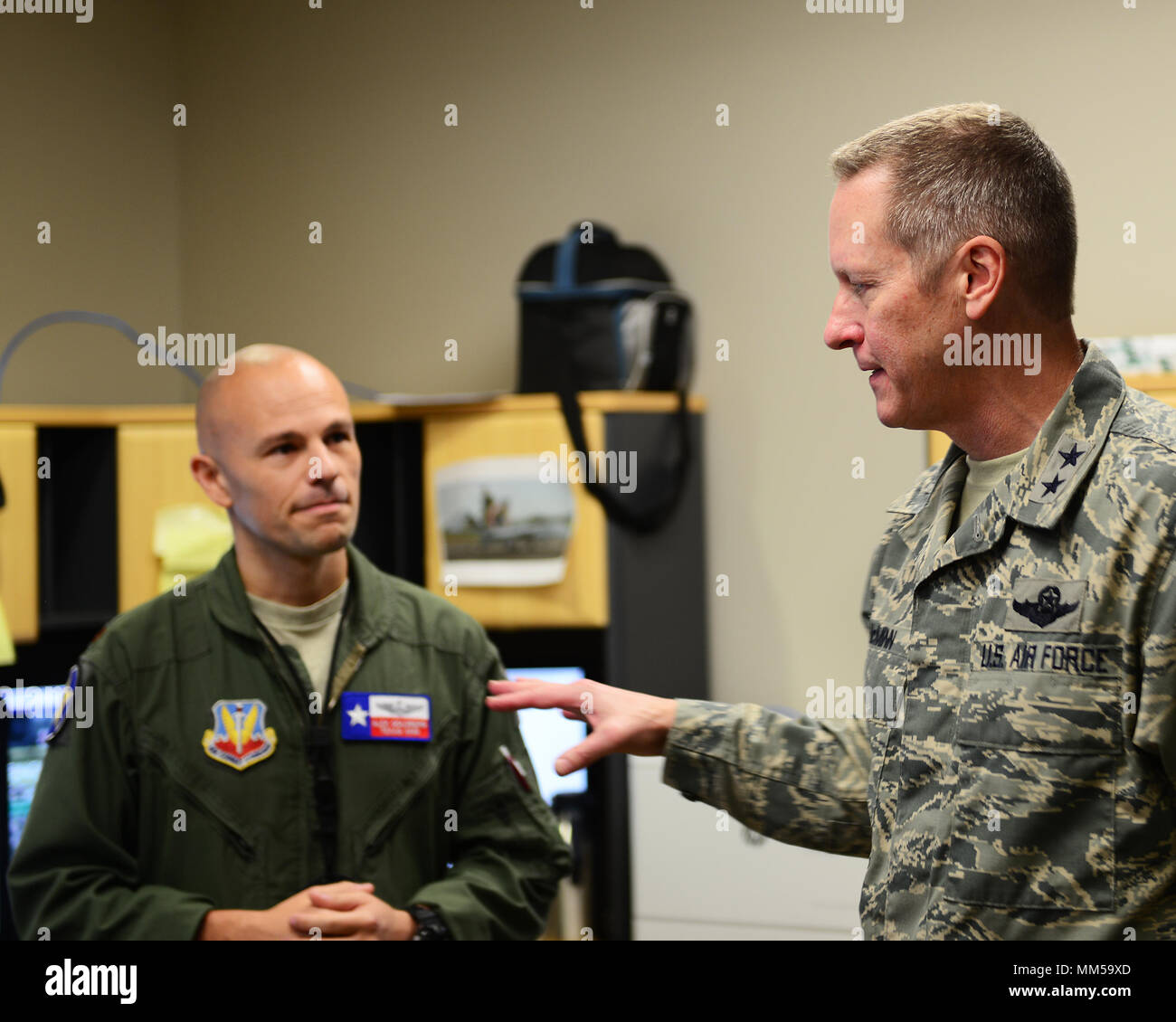 Major General David McMinn, Texas Air National Guard Commander ...