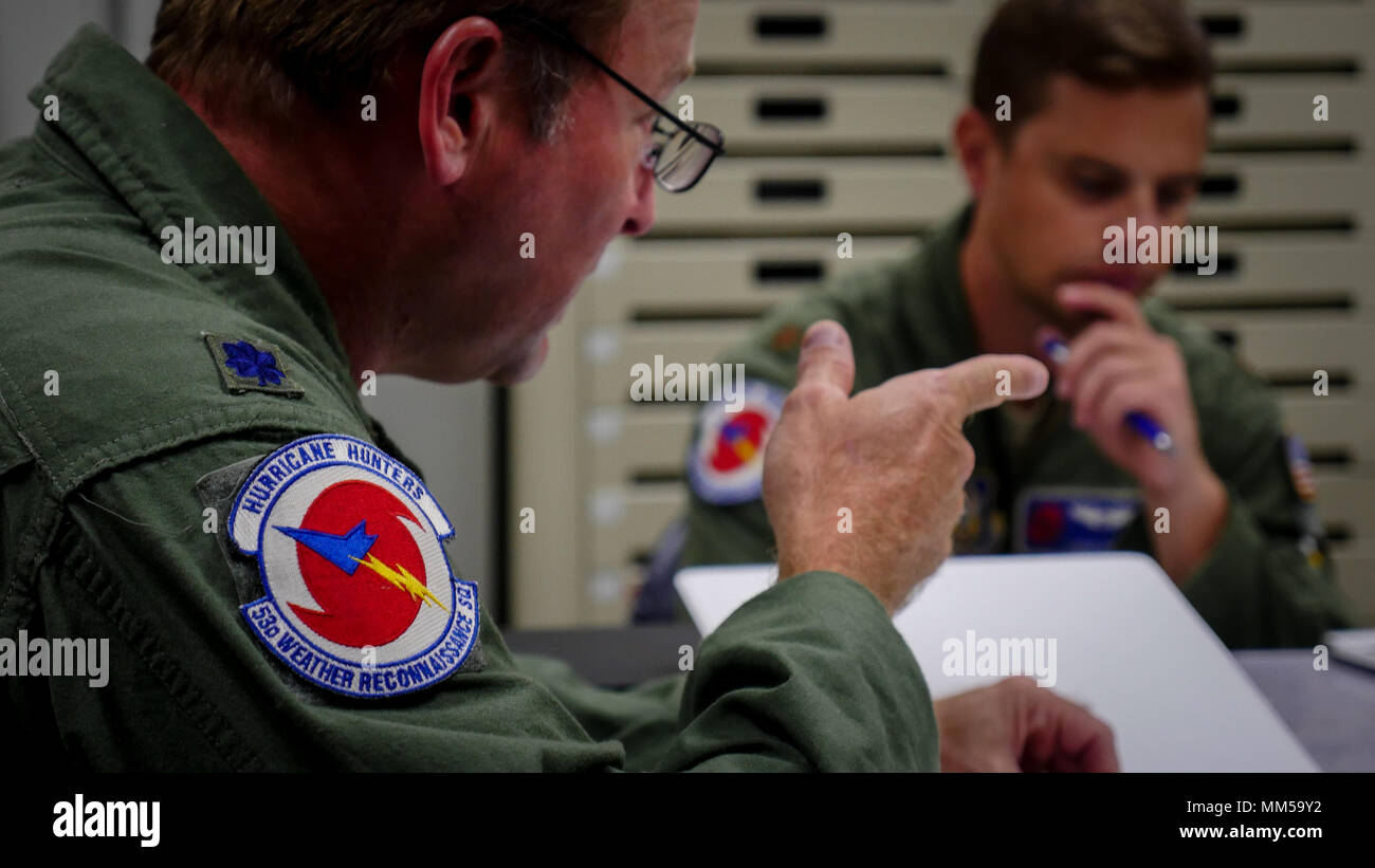 Reserve Citizen Airmen of the 53rd Weather Reconnaissance Squadron ...