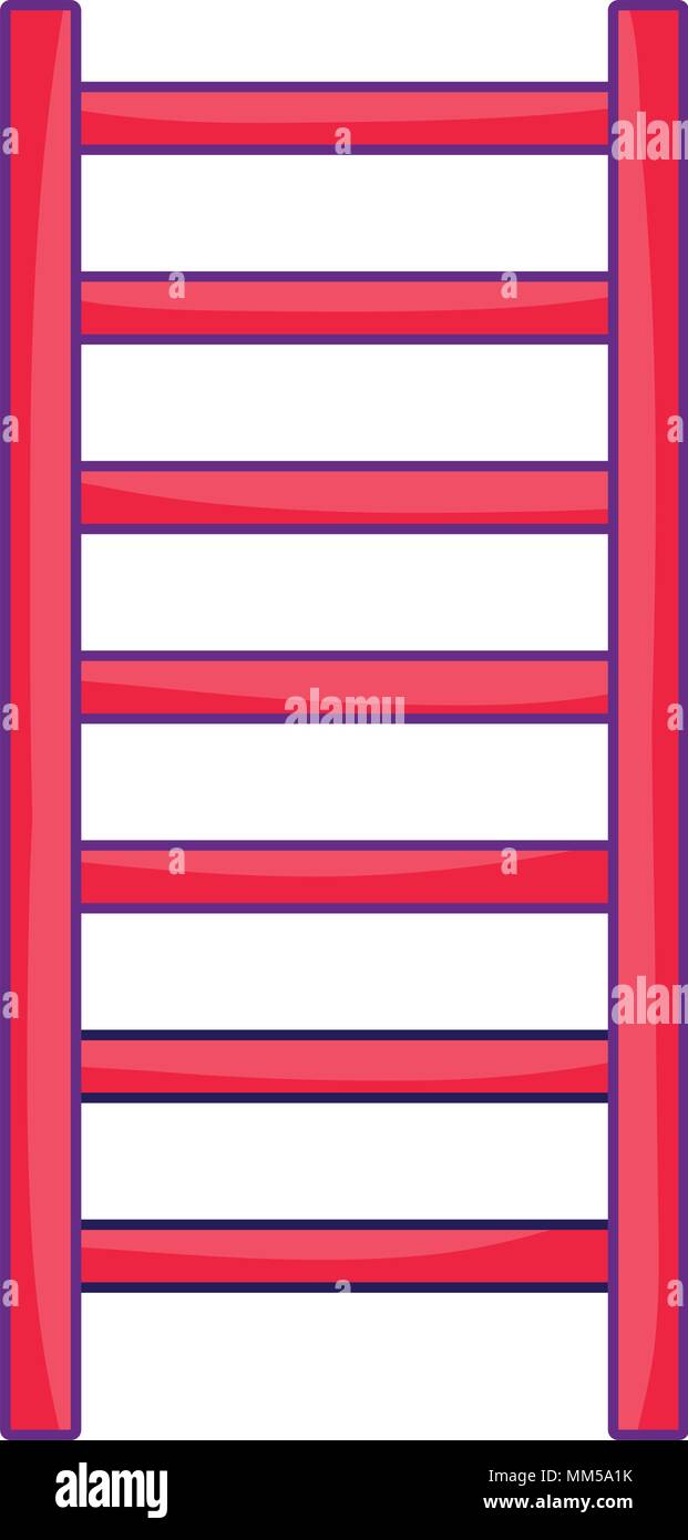 vertical ladder step object construction Stock Vector Image & Art - Alamy
