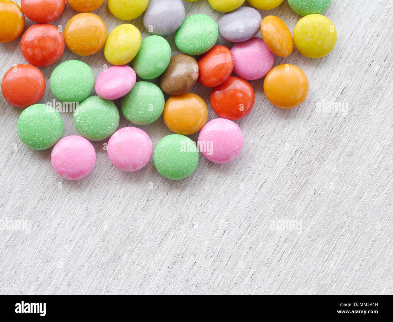 colorful chocolate coated candy Stock Photo - Alamy