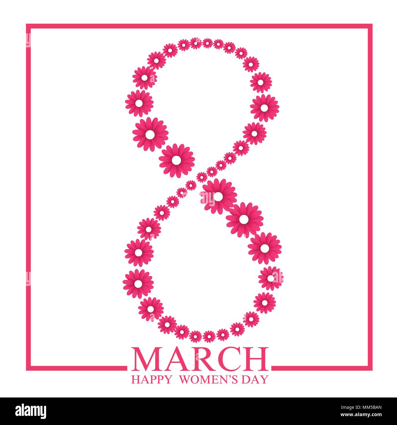 Happy womens day poster Cut Out Stock Images & Pictures - Alamy